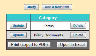 TroopWebHostCS User Guide: Form Categories
